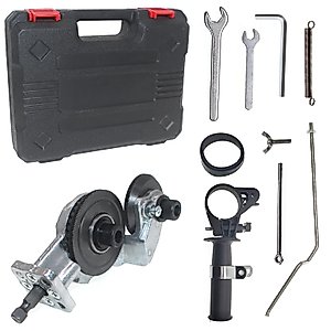 Electric Drill Plate Cutter Upgrade Drill Nibbler Metal Cutter Electric Drill Shears Attachment Metal Cutter For Cutting Aluminum Lron Copper Flat Metal Sheets