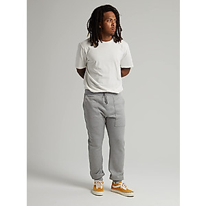 Burton Mens Oak Pant, Gray Heather New, Medium