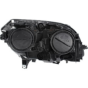 Hyiccoes Headlight Left Side Clear Lens W/Bulb Headlamp for Benz for GLK250 Bluetec 4Matic 13-15 for GLK350 4Matic/Base 13-15 2048204139 14451596