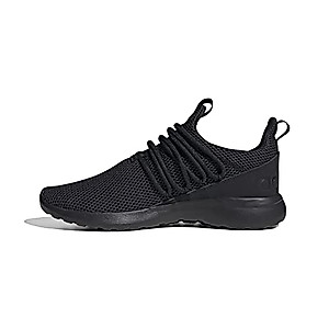 adidas Men's Lite Racer Adapt 3.0 Wide Running Shoe, Black/Grey, 10.5