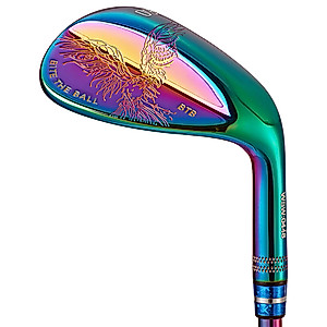 Golf Sand Wedge Club Men Right Hand lob Chipping - Suitable for Tournament Play,Quickly Cuts Strokes from Your Short Game Colorful