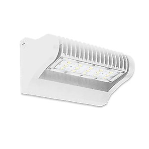 Westgate Rotatable LED Wall Packs 360 Degrees- White Finish - Outdoor Lights Parking Overhead Entrance Yard - Waterproof IP65 - UL Listed - High Lumen 120-277V (25W 5000K Cool White)