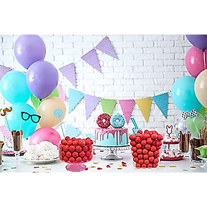 Hot Cinnamon Chewing Gum Balls Flavored Candy Buffet Treats, Machine Size Refills, Kosher Certified Parve, 1" Inch (5 Pounds (Bulk))