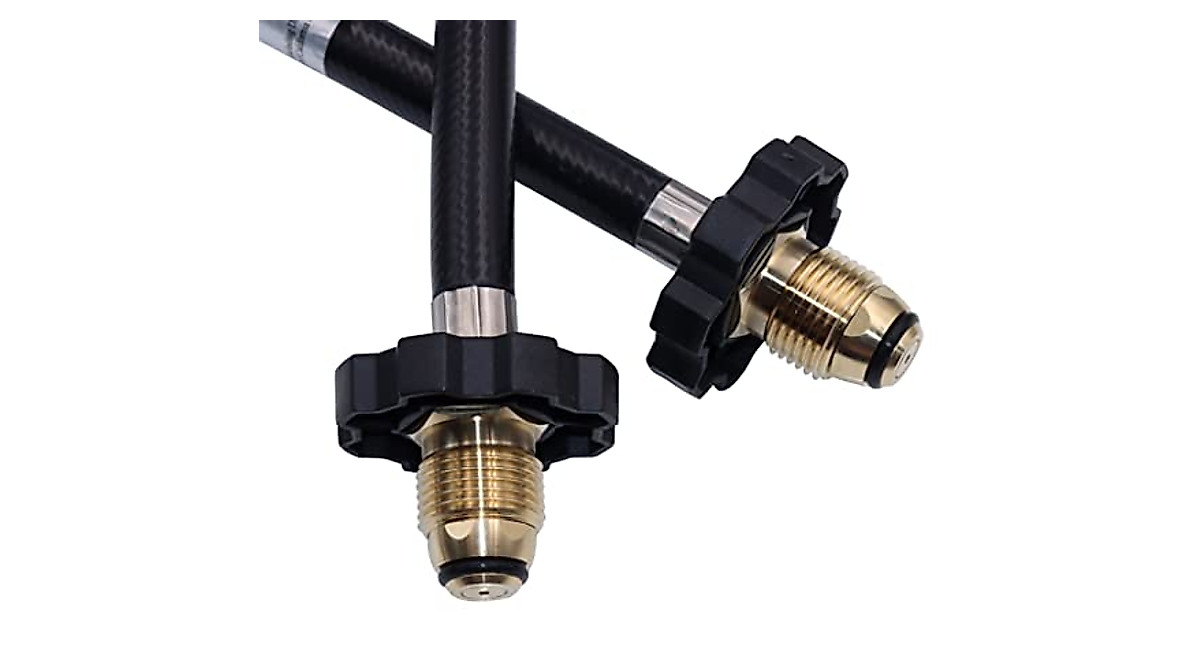 Connect 2 Propane Tanks: METER STAR Y Splitter Kit 350PSI