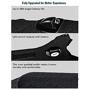 Gifts for Men/Dad, Cool Gadgets for Men, Calmsen Magnetic Wristband with LED Flashlight Gloves, Stocking Stuffers for Men, tool for Husband/Boyfriend/Grandpa on Christmas Day , Father Day，Birthday