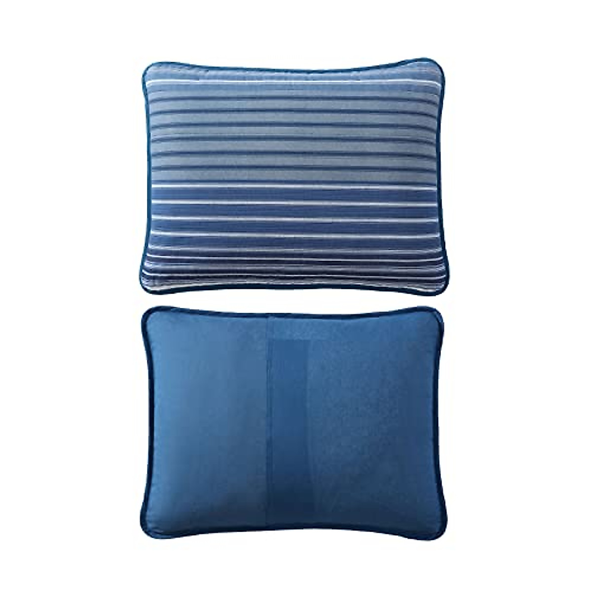 Nautica - Queen Quilt Set, Cotton Reversible Bedding with Matching Shams, Bedding Set for All Seasons (Coveside Blue, Queen)