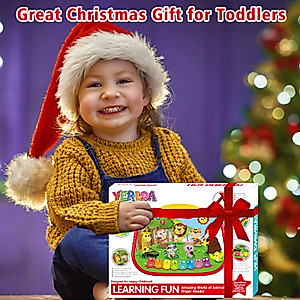 Baby Musical Toy for 6 12 18 Months, Baby Toy Piano Board with Buttons, Animal Noises Sounds Toys for 1 Year Old, Educational Learning Toy, Christmas Birthday Gift for 1 Year Old Boys Girls