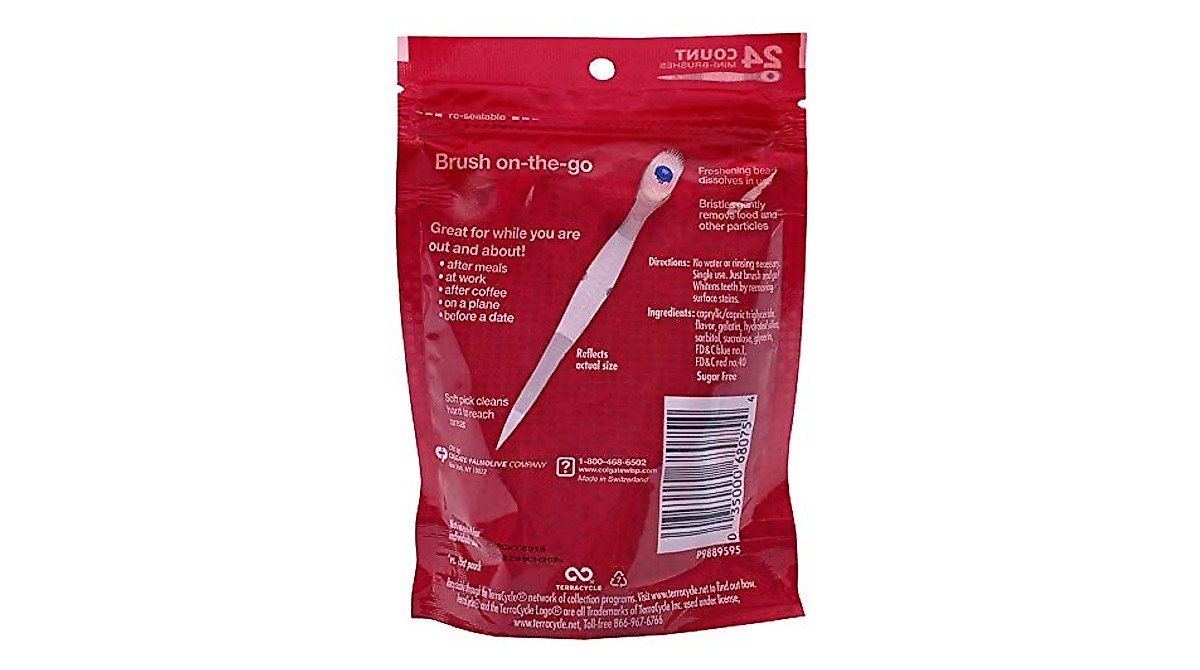 Colgate Wisp Mini-Brush with Coolmint | Travel-Friendly & Whitening