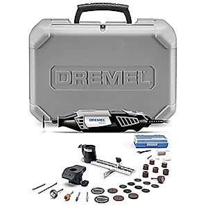 Dremel 4000-2/30 Variable Speed Rotary Tool Kit - Engraver, Polisher, and Sander- Perfect for Cutting, Detail Sanding, Engraving, Wood Carving, and Polishing- 2 Attachments & 30 Accessories