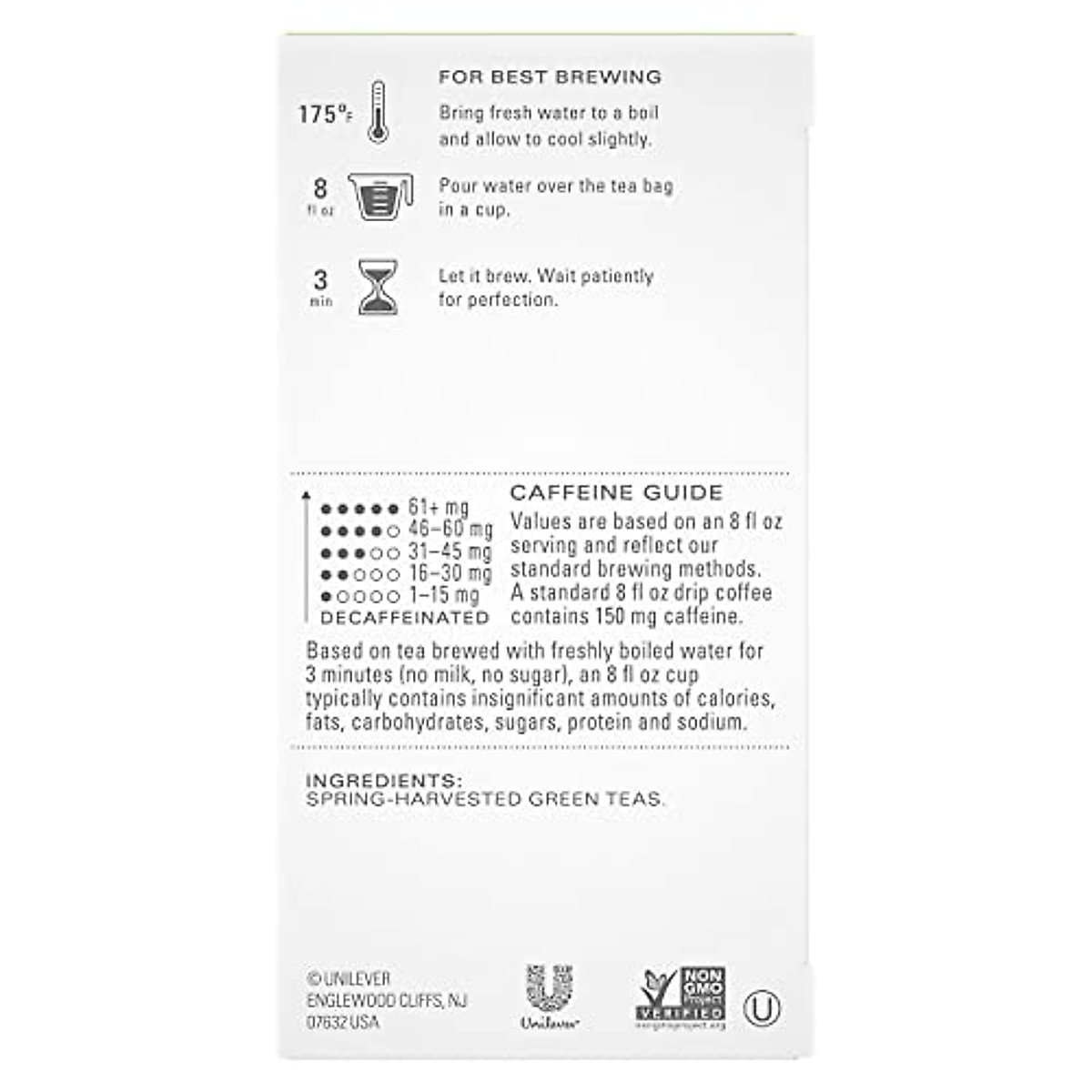 TAZO China Green Tips Renew Tea Bags, 20 Count (Pack of 6)