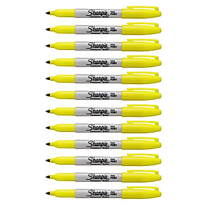 SHARPIE Color Burst Permanent Markers, Fine Point