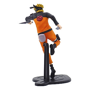 ABYSTYLE Studio Naruto Uzumaki SFC Figure010 Collection 6.5" Tall. Collectible Figure Holding 2 Kunais Anime Manga Statue Great for Gift and Fan Collectors