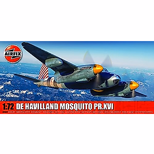Airfix De Havilland Mosquito PR.XVI 1:72 Military Aviation Plastic Model Kit A04065