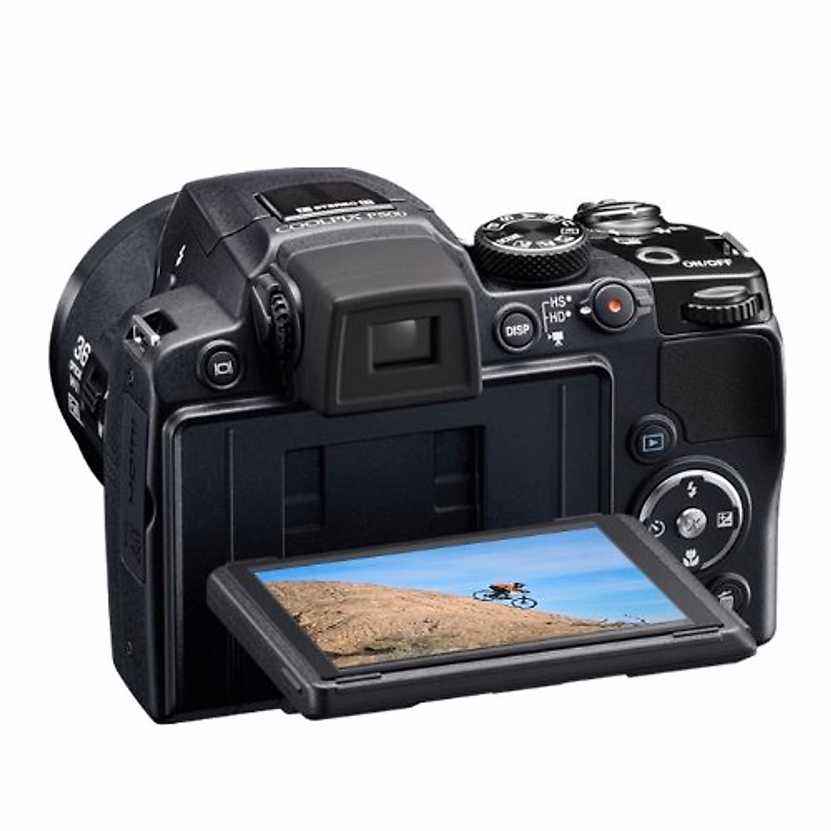 Nikon COOLPIX P500 12.1 CMOS Digital Camera with 36x NIKKOR Wide-Angle Optical Zoom Lens and Full HD 1080p Video (Black)