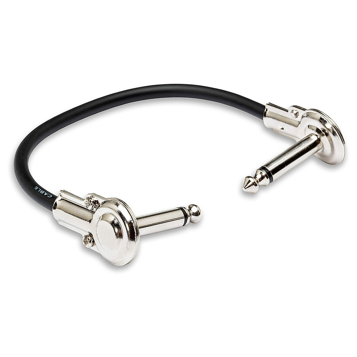 Hosa IRG-100.5 Low-Profile Right Angle Guitar Patch Cable, 6 Inch