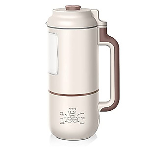 Mini Soybean Milk Maker, 1000ml Juicer Maker, Free Filtering, Self Cleaning For Household 1-4 Person,Portable Soy Milk Machine