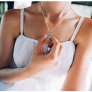 Shop LC BALI LEGACY 925 Sterling Silver Filigree Pendant Owl Gifts for Women Oxidized Jewelry 8 g Birthday Gifts