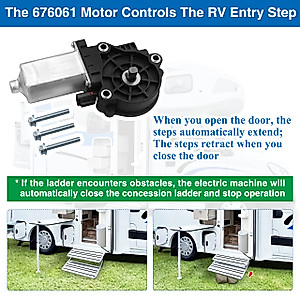 676061 Motor Replacement kit Compatible with Kwikee Part Number 1101428