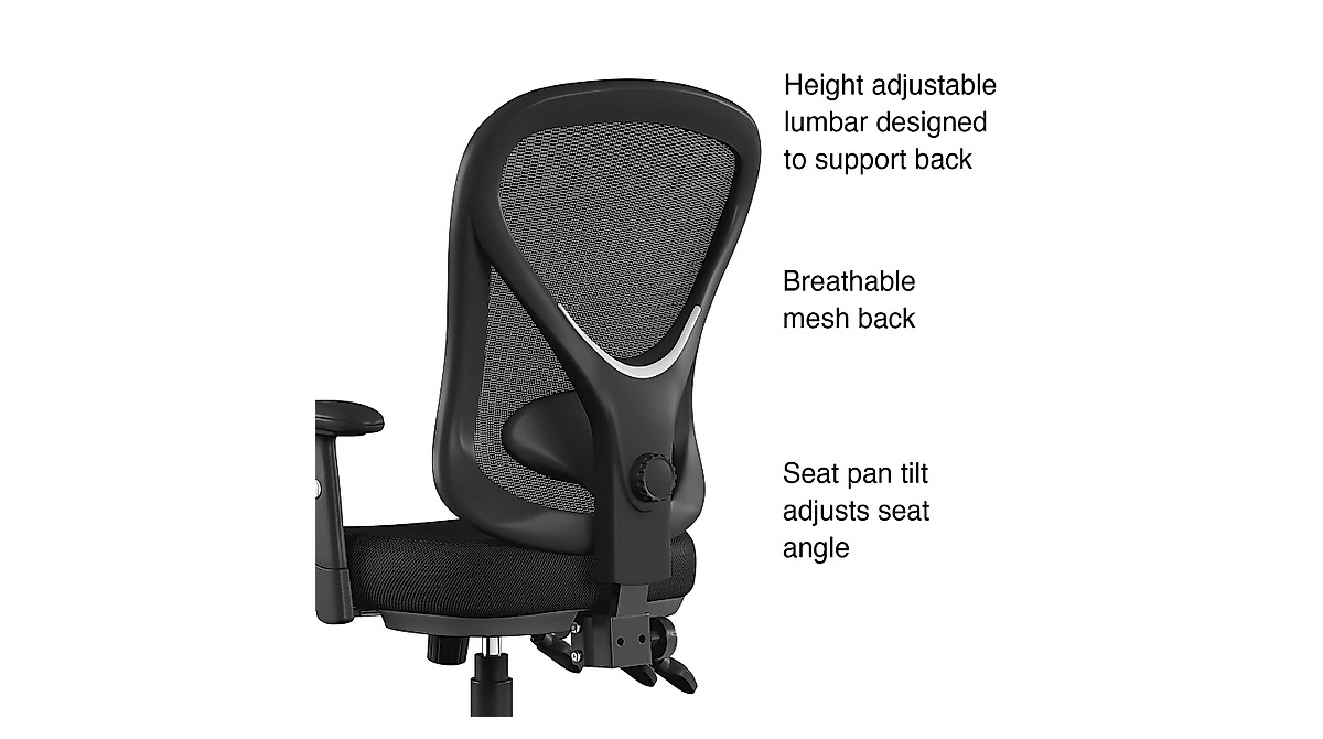 STAPLES Carder Mesh Back Desk Chair - 2 Pack Deals