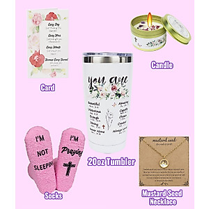 PartyGalore Christian Gifts for Women, Religious Gifts for Women, Faith Based Gifts for Mom, Girl, Friend, Sister, Baptism, Brithday Gifts