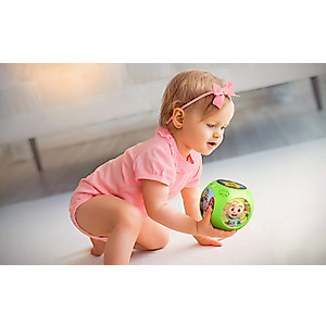 eKids Cocomelon Musical Toy for Toddlers, Tumble Tunes Toy Includes Six Built-in Nursery Rhymes, for Fans of Cocomelon Toys and Gifts for Boys and Girls