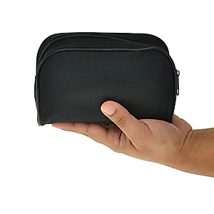 Dealmed Professional Aneroid Sphygmomanometer – Manual Arm Blood Pressure Monitor with Adult Size Cuff and Carry Case, Black (1, Adult)