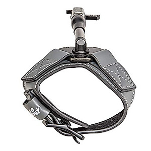 Trophy Ridge DrawPoint Archery Bow Release - Infinitely Adjustable Index Finger Release with 360-Degree Rotation, Customizable Length, Smooth Leather Wrist Strap