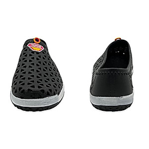 Women's Water Shoes Easy Care Non-Slip Vented Shoes for Beach and Pool by Shore Point (Black, US Footwear Size System, Adult, Women, Numeric, Medium, 9)