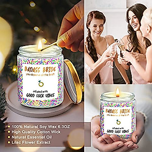 Gifts for The Bride Bridal Shower Gift for Bride to Be Christmas Soy Candle Gift for Best Friends, Sister Bachelorette Gifts for Bride Wedding Gifts Engagement Gifts for Couples Scented Candles