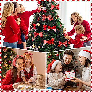 36 Pieces Christmas Faux Leather Sheets Glitter Faux Leather Fabric Snowflake Snowman Printed Christmas Fabric Synthetic Leather Sheet for DIY Christmas Craft Making, 8.3 x 6.3 Inch (Cute)