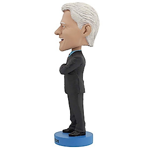 Royal Bobbles Bill Clinton Bobblehead, Premium Polyresin Lifelike Figure, Unique Serial Number, Exquisite Detail