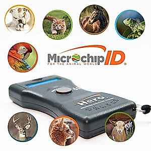 Hero Pet Microchip Reader, Bluetooth, Includes Case and Test Chip