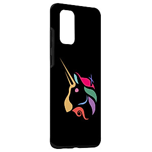 Galaxy S20+ Uniswap UNI Cryptocurrency Logo Image Rainbow Colors Case