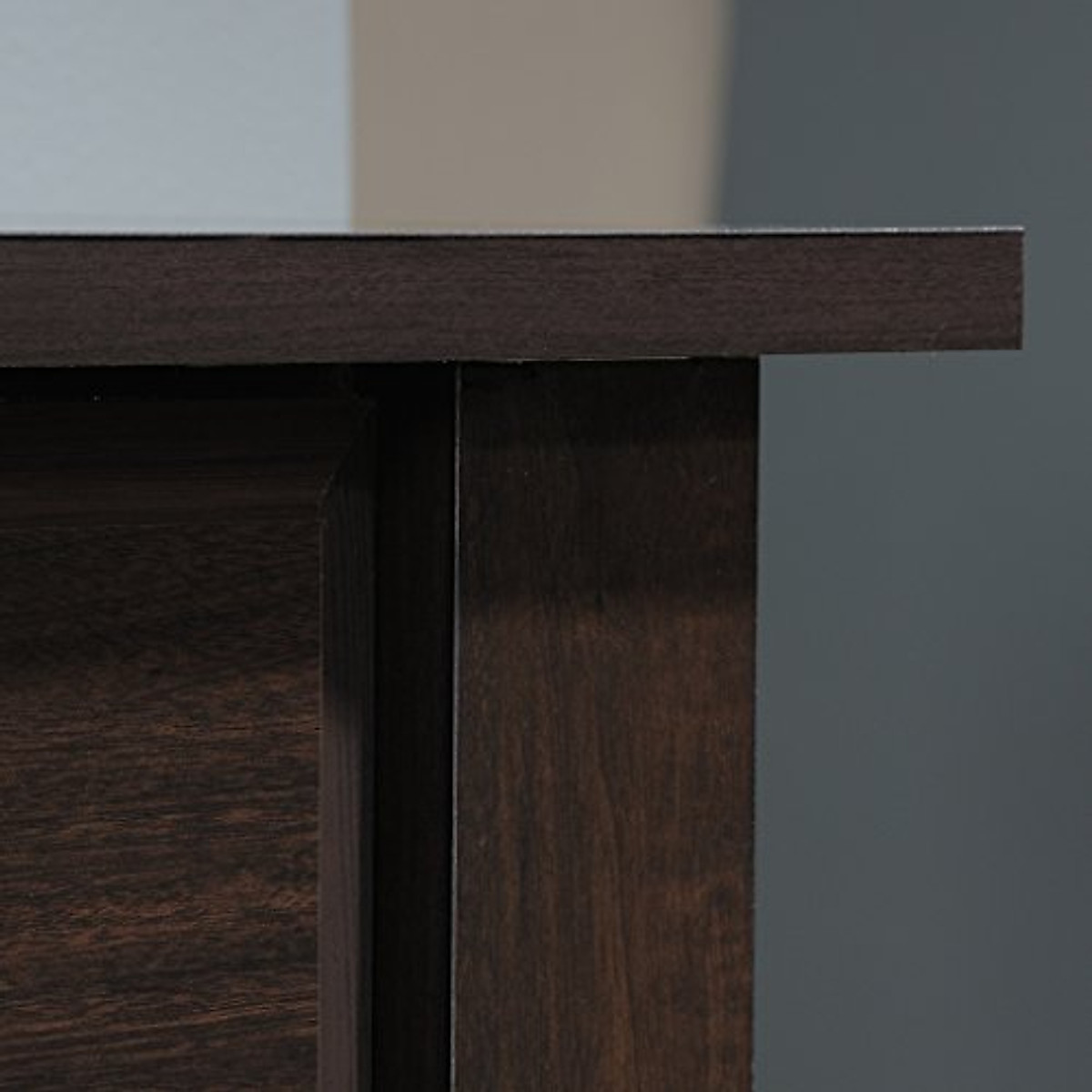 Sauder Shoal Creek Desk, Jamocha Wood finish