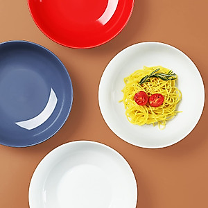 Yedio 45 oz Pasta Bowls 3 Tier Serving Tray