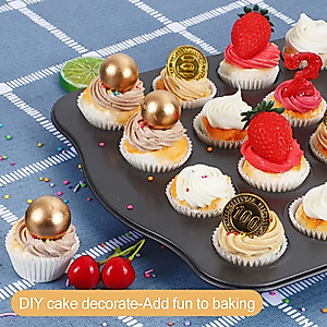 puphutu Cupcake Liners 100 Pcs Paper Muffin Liners for Baking White Cupcake Wrappers for Wedding Standard Size