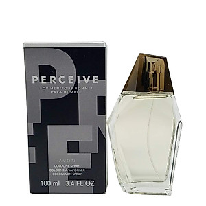 Avon Perceive Cologne Spray for Men 3.4 oz – Fresh Aromatic Scent with Sparkling Citrus, Sage, and Cedarwood – Clean and Long-Lasting Fragrance