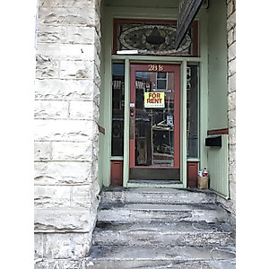 Sunburst Systems 3637 For Rent Sign, 11" x 14" Neon, Weather Resistant