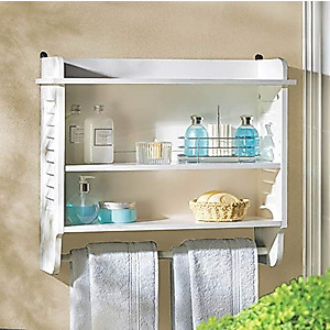 Nantucket Bathroom Wall Shelf