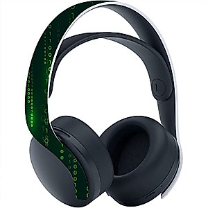 PlayVital Skin Decal for ps5 Console Disc Edition, Full Set Sticker Wrap Vinyl Decal Cover for ps5 Controller & Charging Station & Headset & Media Remote - Messy Code