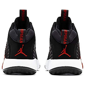 AIR JORDAN Jumpman 2021 Basketball Shoe Mens Gents Sneakers Black/Red/White UK 9 (44)