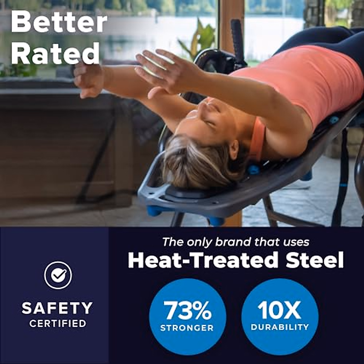 Teeter FitSpine X-Series Inversion Table, 2019 Model, Back Pain Relief Kit, FDA-Registered (X2) (Renewed)