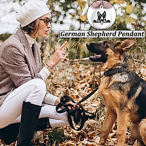 JOGDIAM Dog Mom Gifts for Women, Dog Gifts for Dog Lovers with Gift Message Card, German Shepherd Gifts Dog Mom Bracelets for Mom, Grandma, Daughter, Wife, friend, Friends