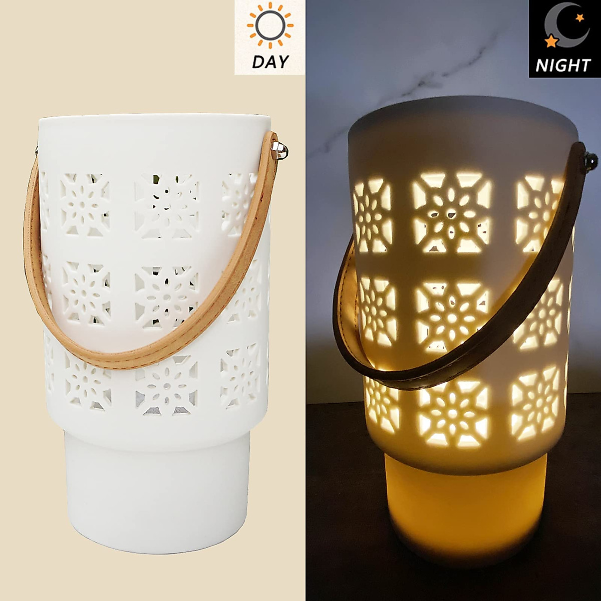 Mr.O’s Factory Halloween Decortaions DIY Lantern Light Fall Christmas Gothic Home Decor Wedding Decorations Farmhouse Living Room Decor Candle Holder