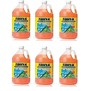Rain-X 5061320 Windshield Washer Fluid 1 Gallon - 6 PACK