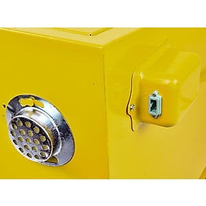 JEGS Bench Top Portable Sand Blaster Cabinet Kit - 15-25 CFM at 40-120 PSI Power Sand Blasters - Heavy Duty Steel Construction Sandblasting Cabinet - 23” x 19” x 14” Sand Blast Cabinet Work Area