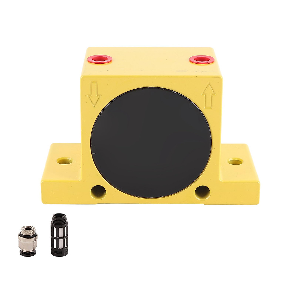 1/4in Pneumatic Vibrator, Silent Air Turbine Vibrator, Industrial Pneumatic Turbine Vibrator Eccentric Rotation Oscillator for Sandblaster Cabinet Vibrating Platforms