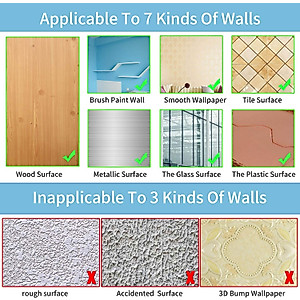 Large Family Tree Wall Decal, DIY Black Photo Frame Tree Wall Decor Sticker Mural Decal Art Décor for Living Room Home Decor (Black Tree)