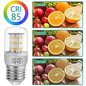 BOGDA Refrigerator LED Light Bulb Replacement for frig-idaire Fridge 5304511738, KEI D34L Refrigerator Bulb, 3.5W LED Light Bulb (85V-265V, Warm Light), Pack of 1