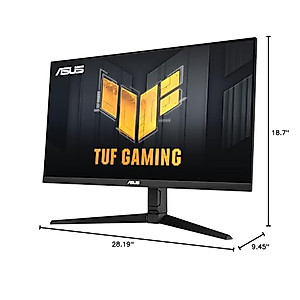 ASUS TUF Gaming 32” 1440P Gaming Monitor (VG32AQL1A) - QHD (2560 x 1440), IPS, 170Hz, 1ms, Extreme Low Motion Blur Sync, FreeSync Premium, 99% DCI-P3, DisplayPort, HDMI, USB Hub, DisplayHDR 400